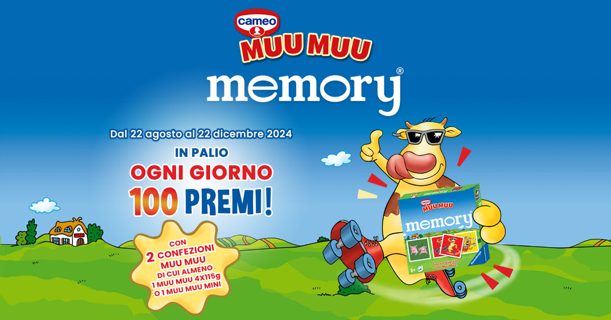 cameo: concorso Muu Muu memory®